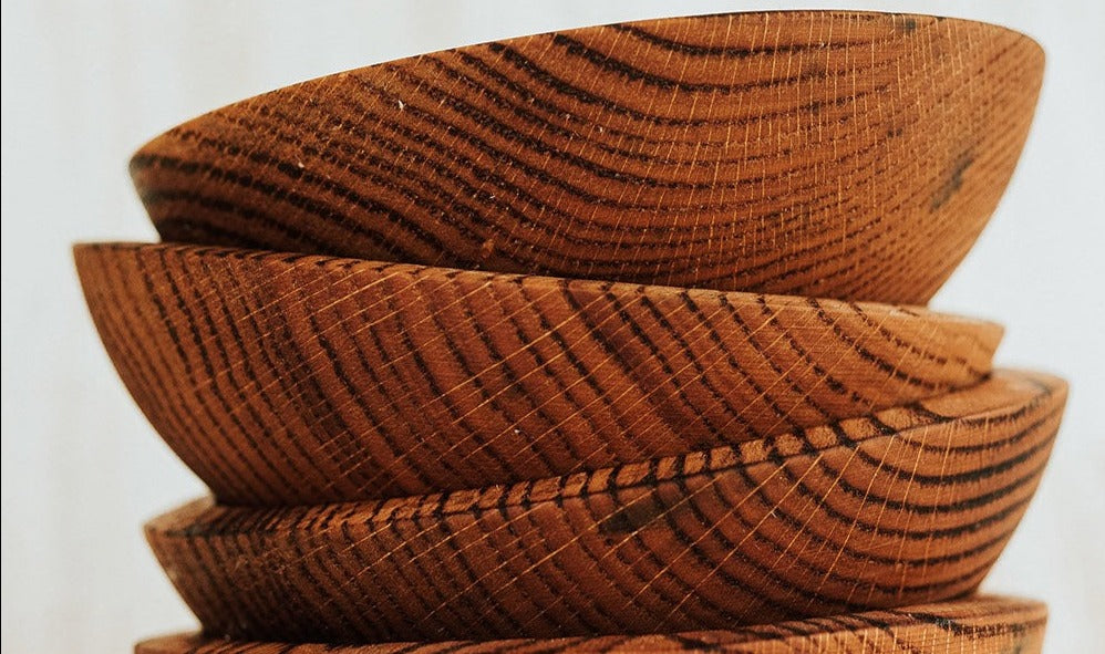 Reclaimed Torched Red Oak Bowls – Urban Lumber Co.