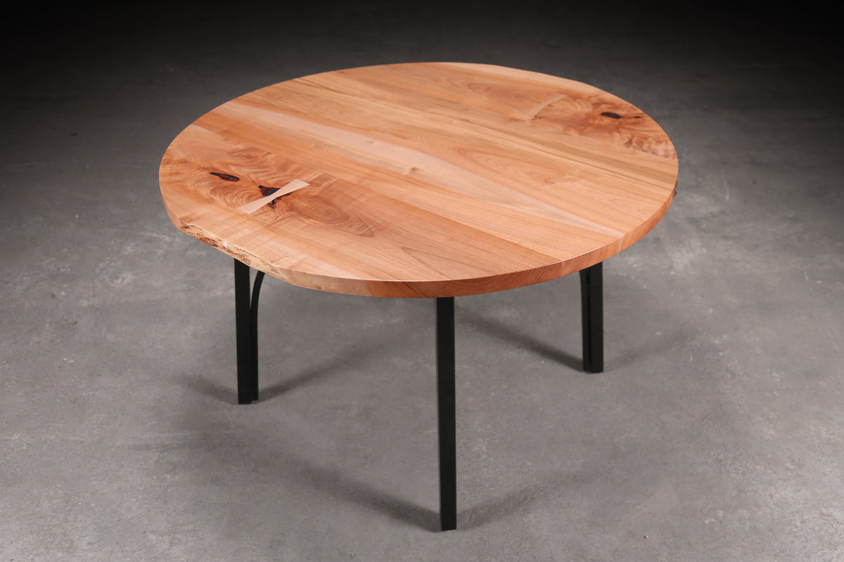 Round Maple Dining Table – Urban Lumber Co.